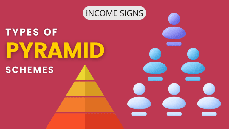 Types of Pyramid Schemes - All 4 Explained - Income Signs